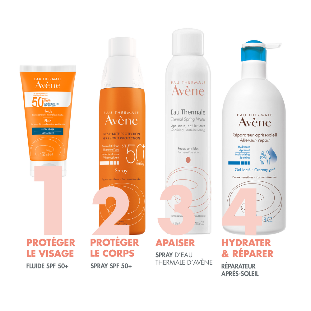 Avène Fluide Solaire SPF 50+ - Protection Ultra Large Spectre