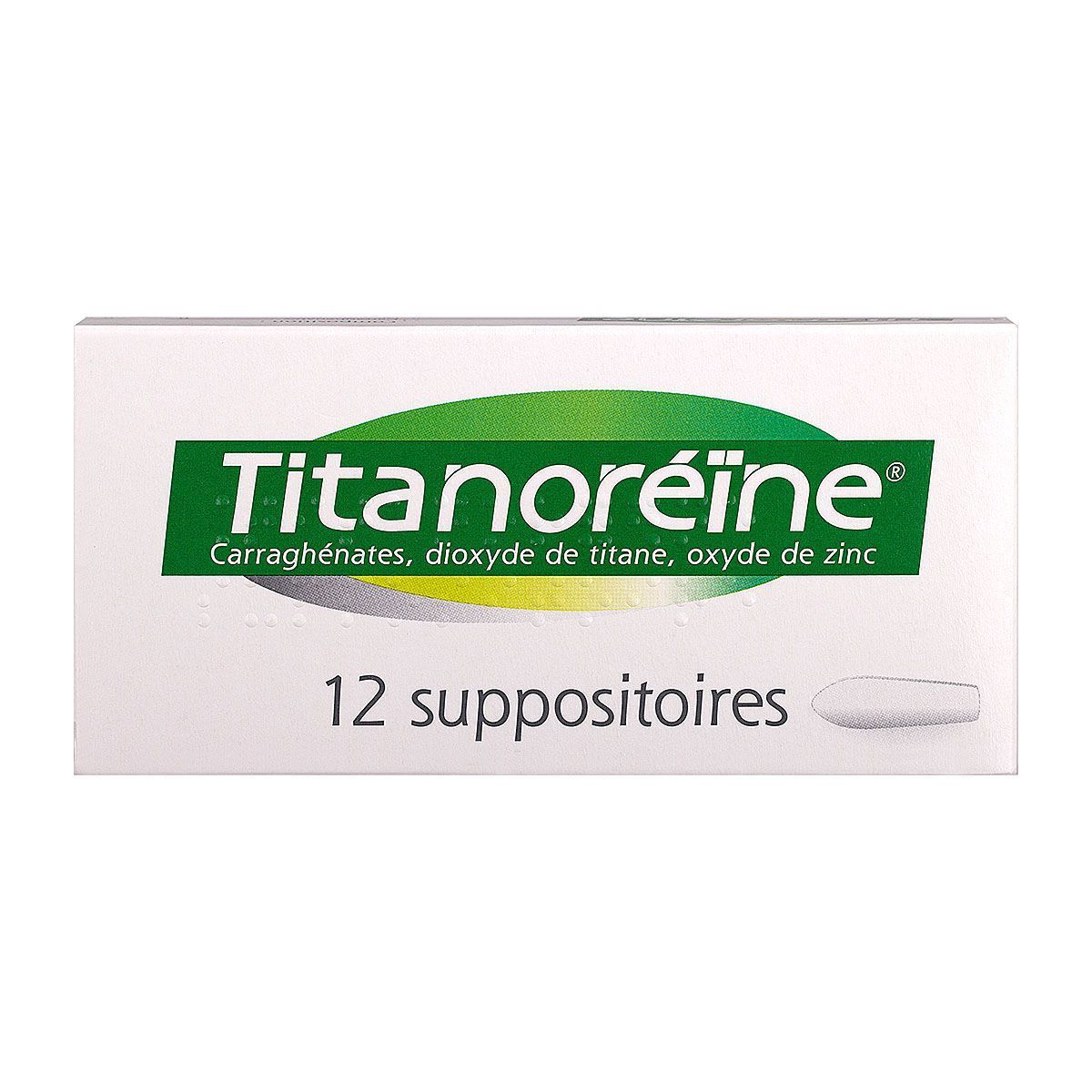 Titanoreïne suppositoires - Soulagement hémorroïdaire - Pharmacie