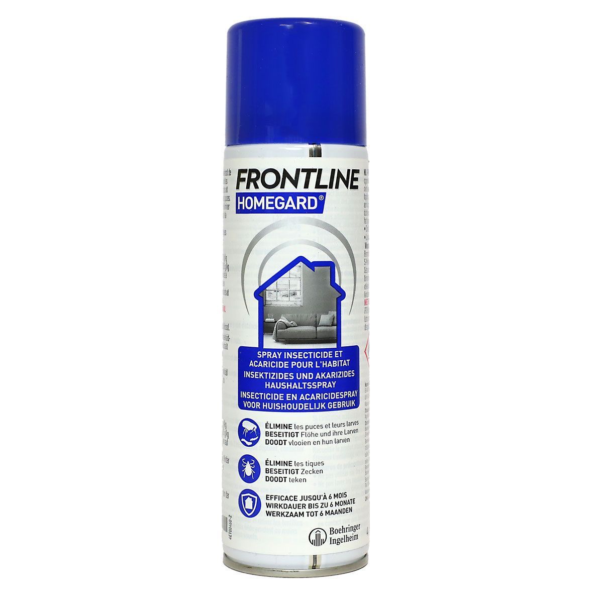 Frontline HomeGard spray anti-puces et tiques - Pharmacie