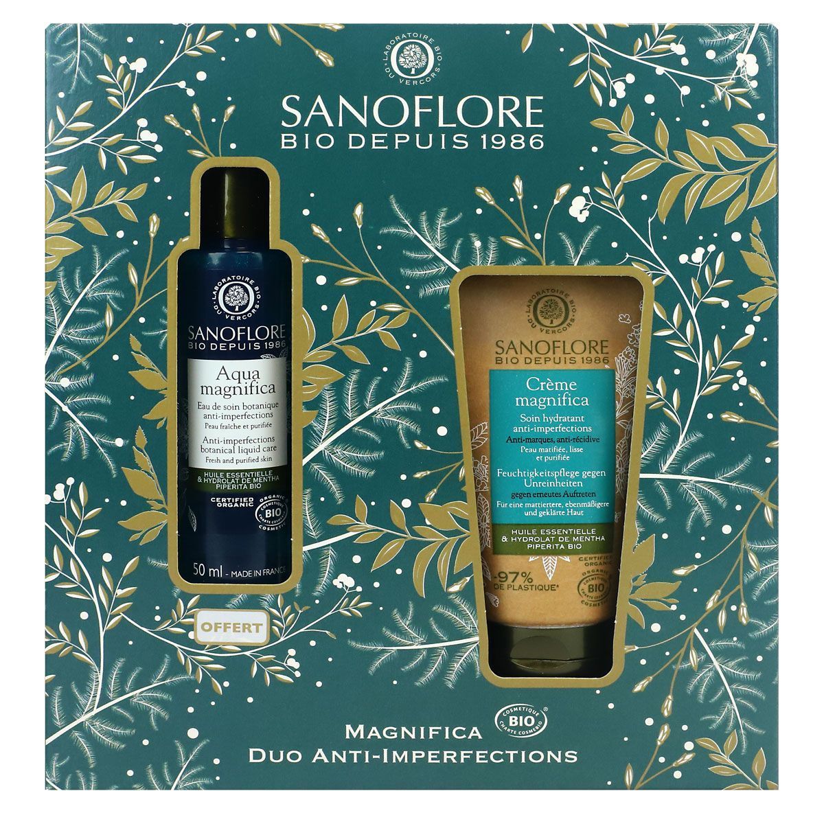 Sanoflore Coffret Magnifica Duo Anti-Imperfections - Pharmacie