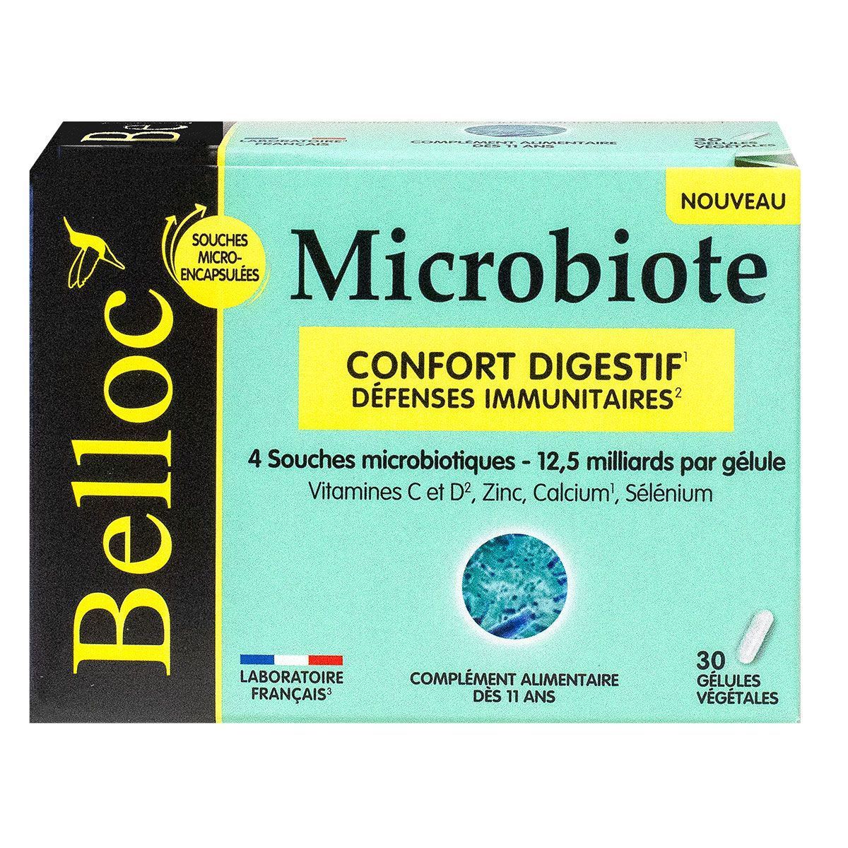 Belloc Microbiote - Confort digestif et défense immunitaire