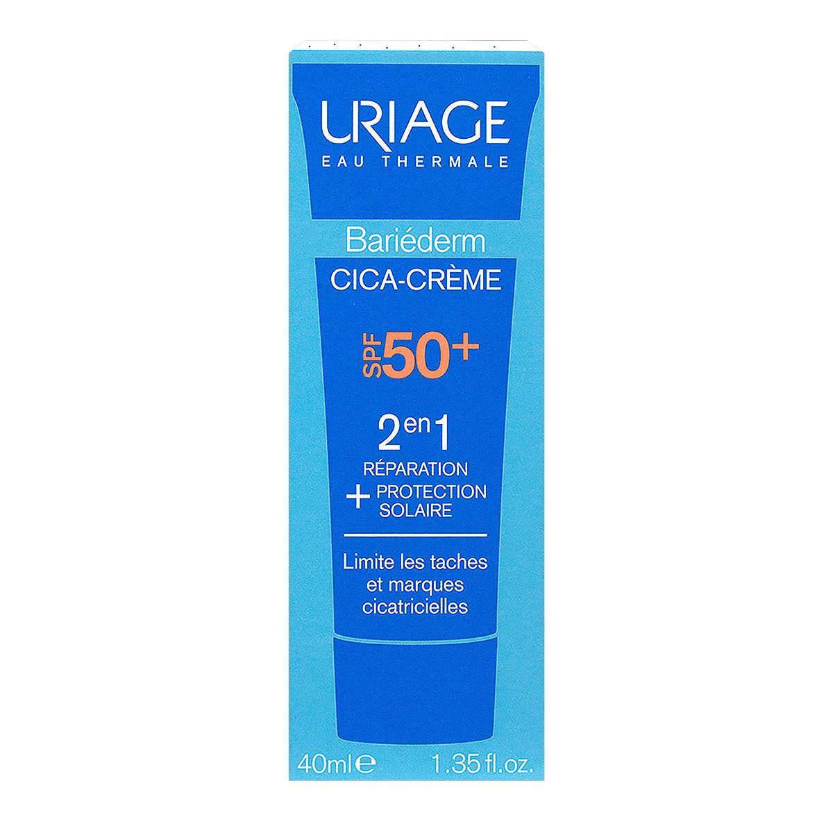 Uriage Bariédérm Cica Crème SPF50+ - Répare et Protège