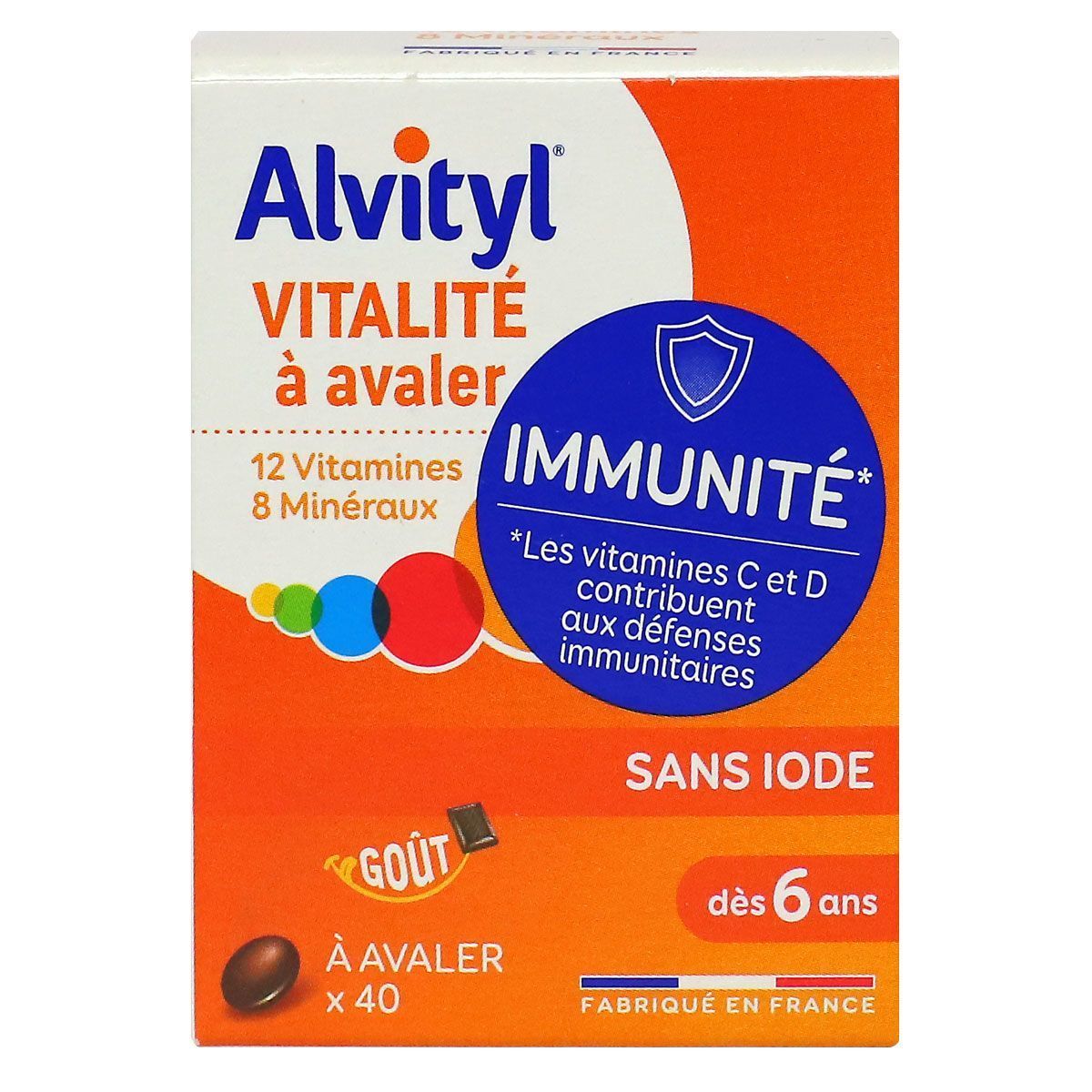 Alvityl Vitalité Comprimés Chocolat - Forme et Bien-Être