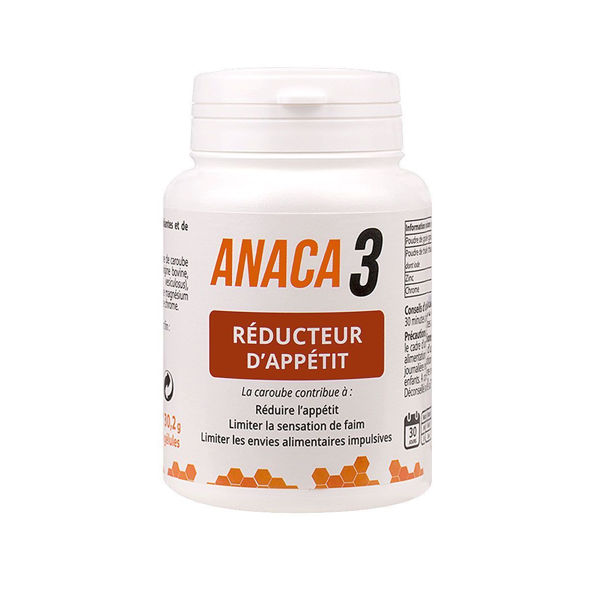 Anaca3 Réducteur d'appétit Gélules - Sentez la satiété