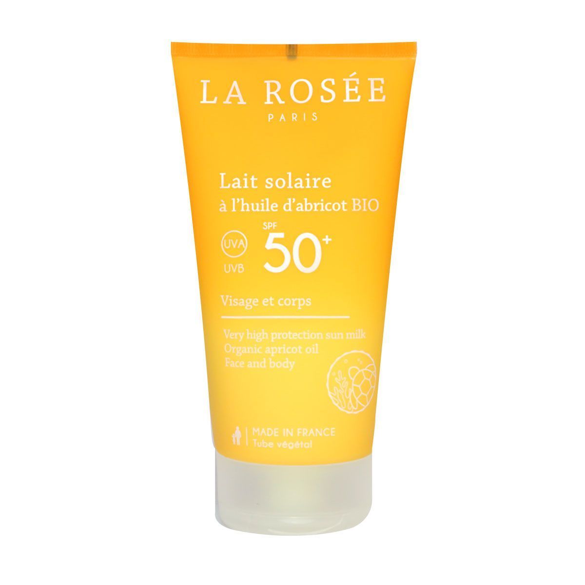La Rosée Lait solaire SPF 50+ - Protection haute UVA/UVB