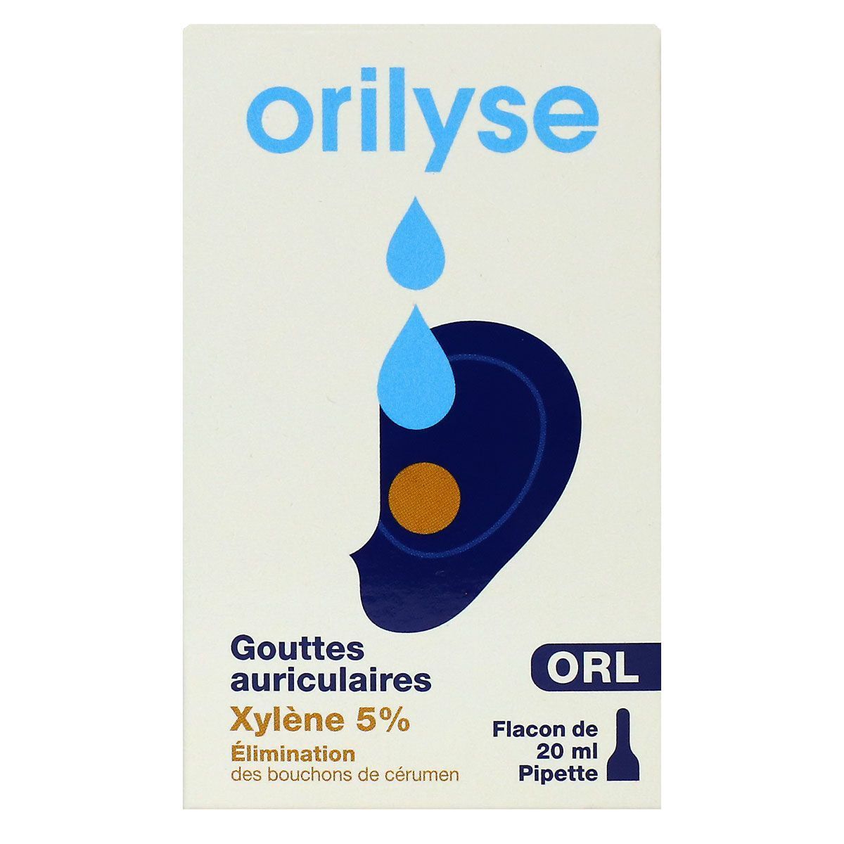 Orilyse Solution Auriculaire - Éliminez les bouchons de cérumen