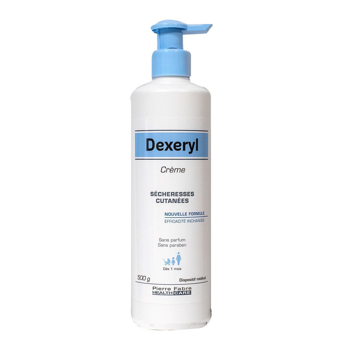 Dexeryl crème derm 500 g - Soins contre la sécheresse cutanée