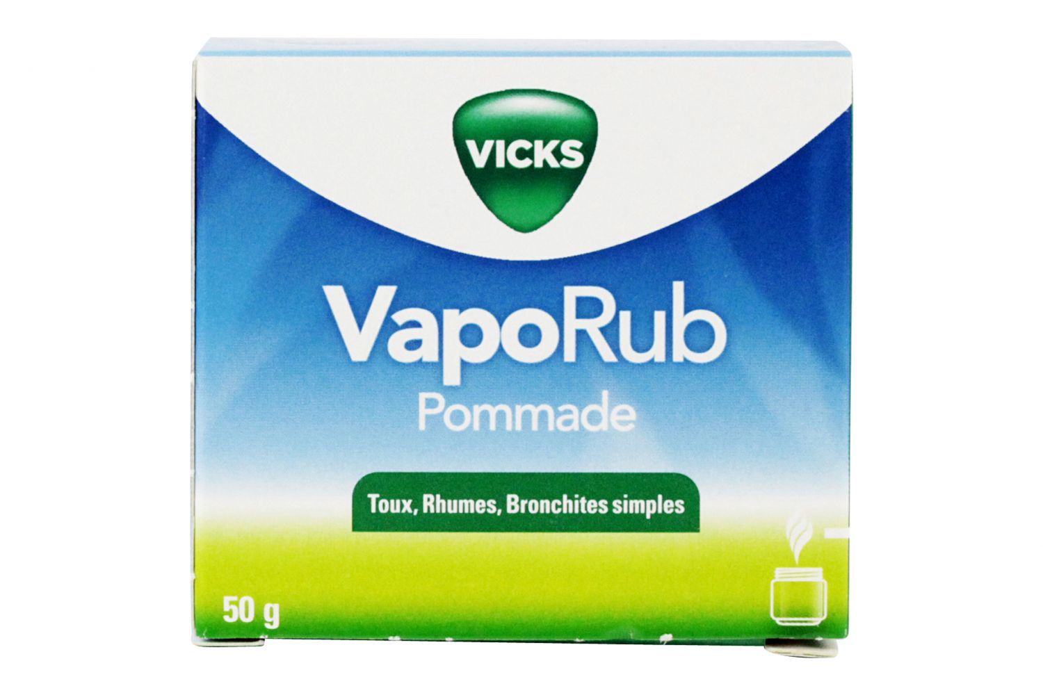 Vicks VapoRub Pommade 50 g - Décongestionnez vos voies respiratoires