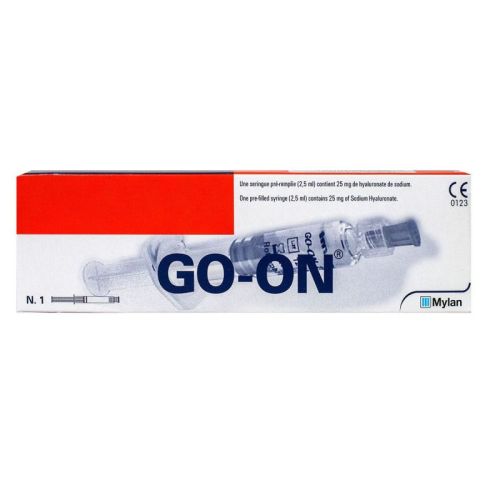 Go-On Seringue Injection Hyaluronate 1% - Soulagez l'Arthrose