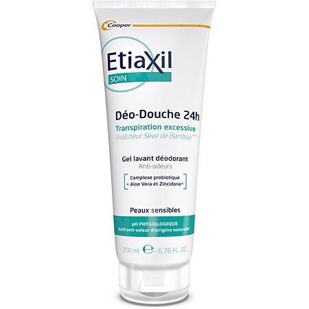 Etiaxil Déo-Douche 24h Aloe Vera - Protection Peaux Sensibles