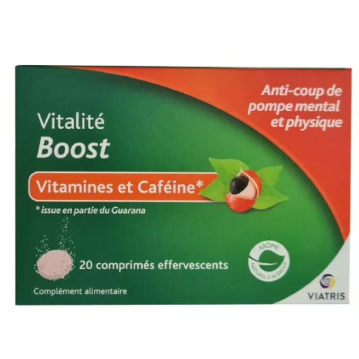 Viatris Vitalité Boost Comprimés Effervescents - Énergie Renforcée