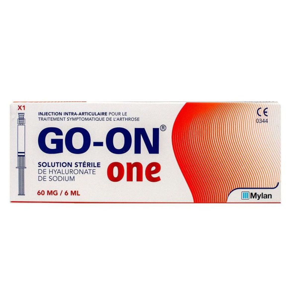Go-On Seringue Injection Hyaluronate 1% - Soulagez l'Arthrose