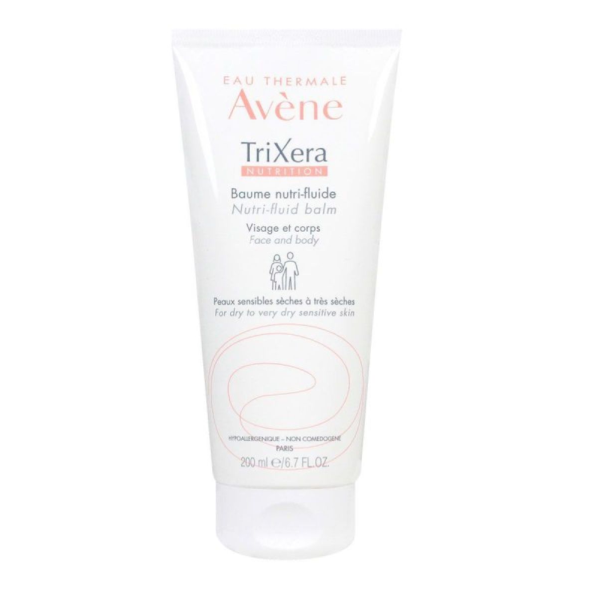 Avène Trixera Baume Nutri-Fluide 200 ml - Hydratation Intense