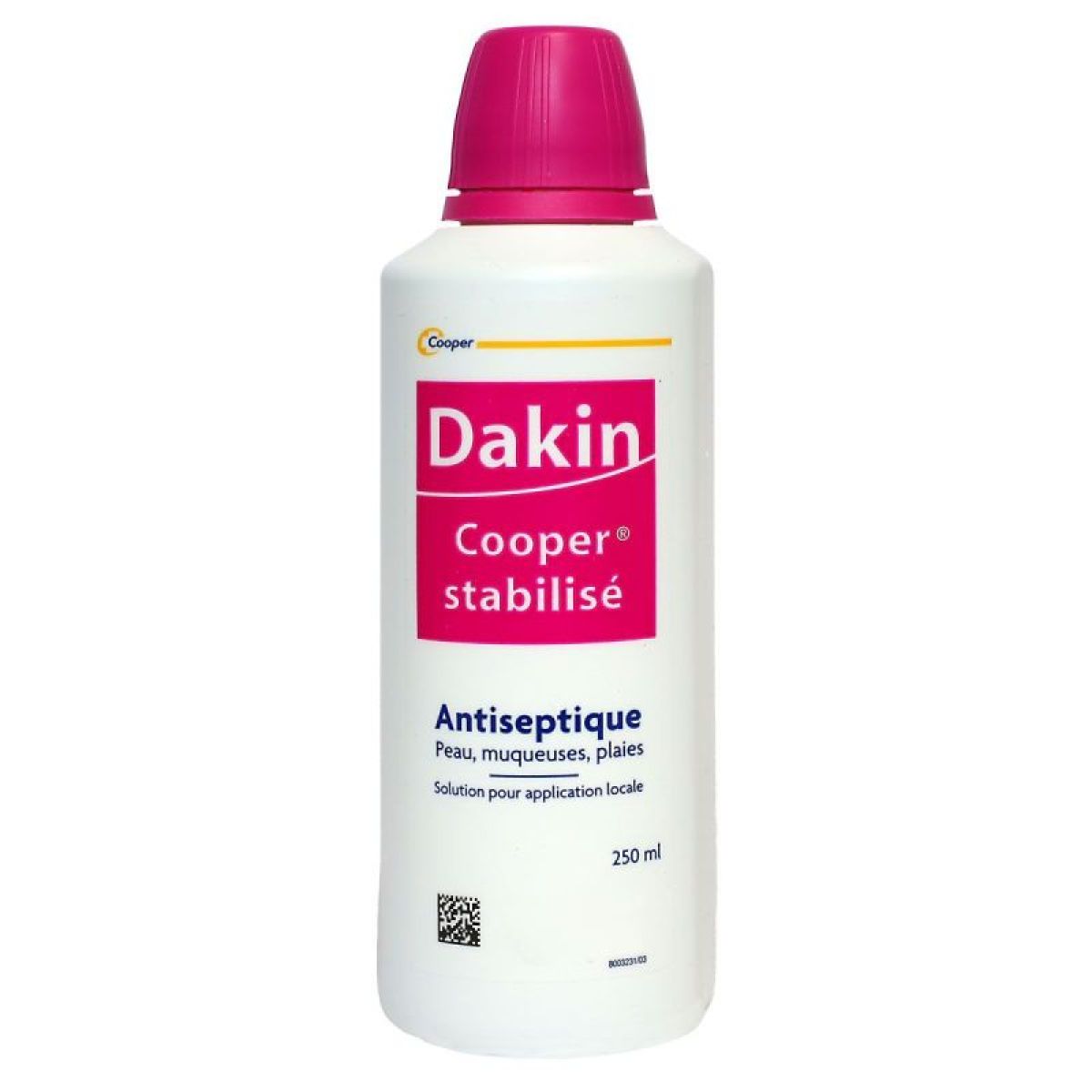 Dakin Cooper solution antiseptique pour plaies - Pharmacie