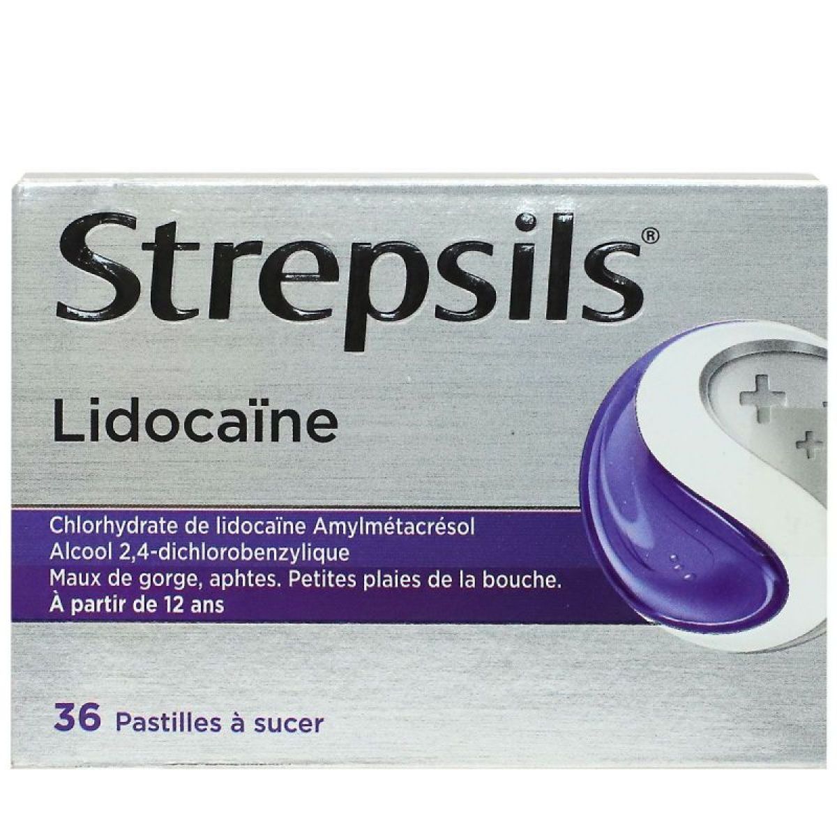 Strepsils pastilles Lidocaïne pour le mal de gorge - Pharmacie