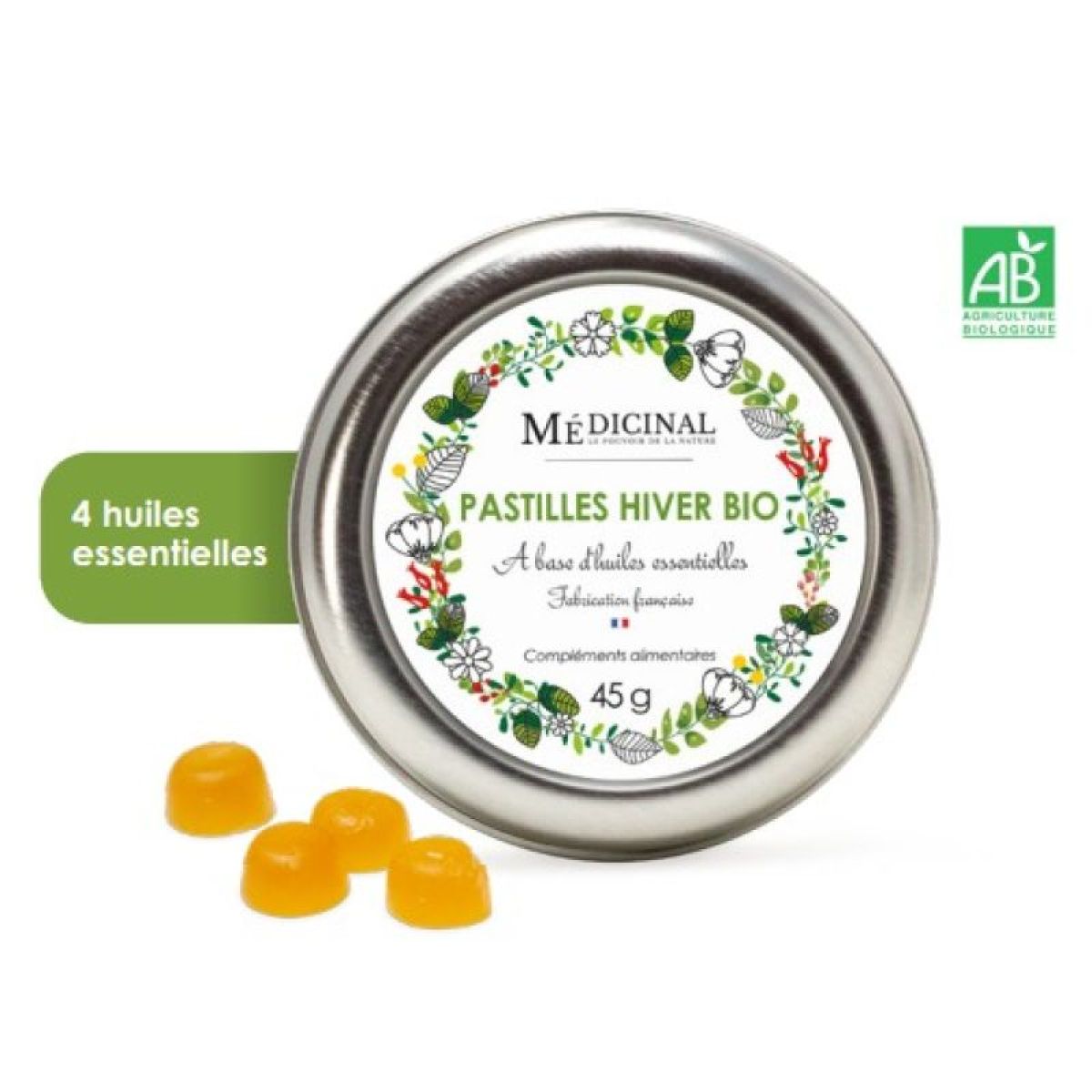 Medicinal Pastille Gorge 45g - Soulagement Rapide - Pharmacie