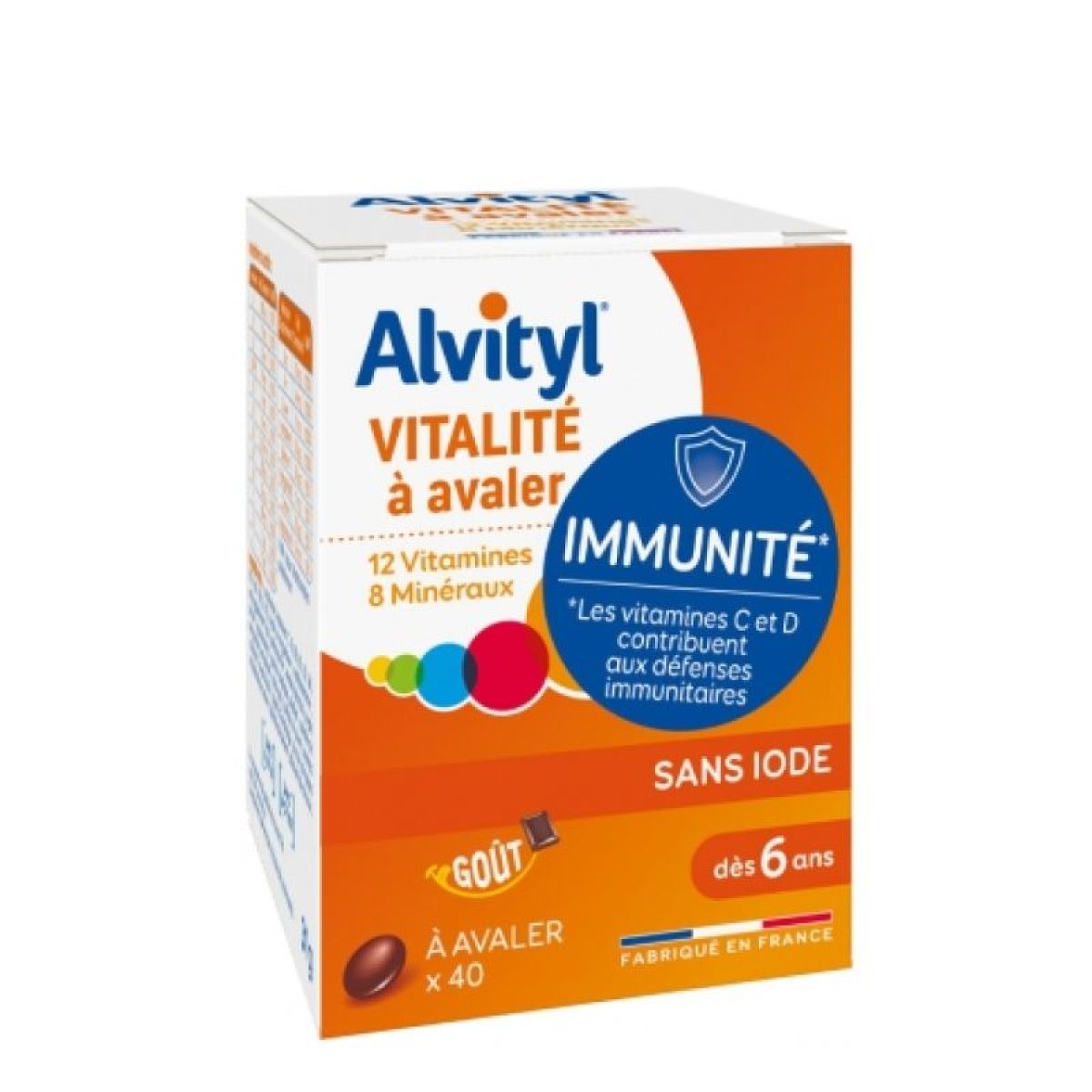 Alvityl Vitalité Comprimés Chocolat - Forme et Bien-Être