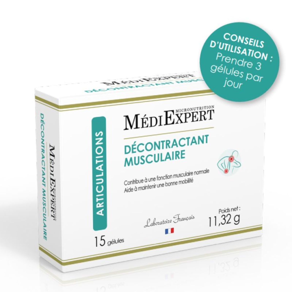 Mediexpert Décontractant Musculaire - Relaxation et Récupération